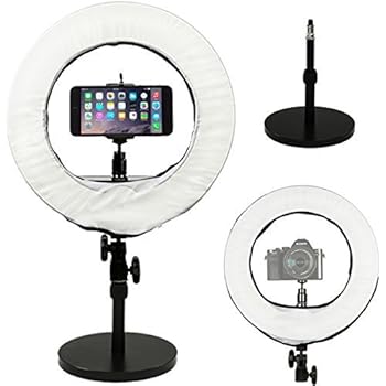 Amazon.com: Prismatic 14" Mini Halo Dimmable Ring Light: Home Improvement