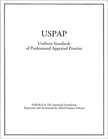 USPAP: Uniform Standards of Professional Appraisal Practice: Amazon.com ...