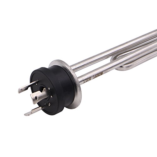 Dernord 120V 1650W Tri-clamp Foldback Heating Element Stainless Steel ...