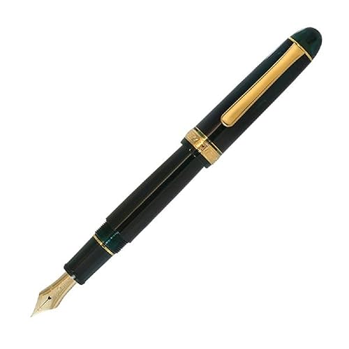 Platinum Fountain Pen #3776 Century Fine Point Laurel Green PNB-15000 ...