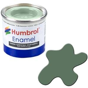 Amazon.com: Humbrol Model Enamel Paint No.102 Matt Army Green, AA1122 ...