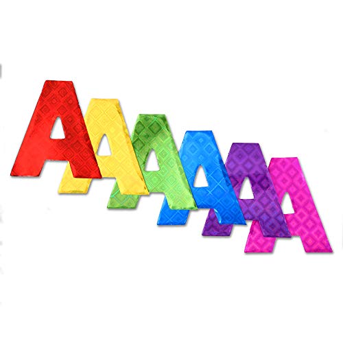ArtSkills 2.5" Poster Letters and Numbers, A-Z and 0-9, Assorted, Holographic Colors, 228-Count ...