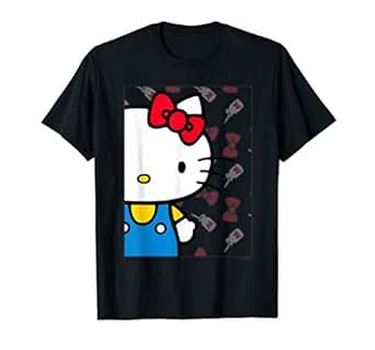 Amazon.com: Hello Kitty Retro Box Tee Shirt: Clothing