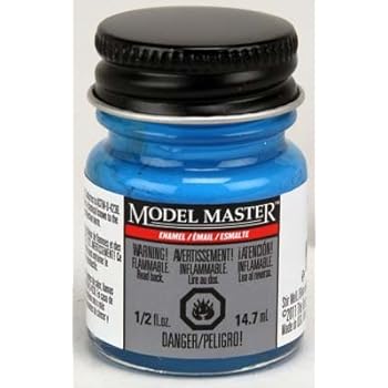 Amazon.com: Testors Enamel Paint Open Stock .25 Ounce Cobalt Blue Flat ...