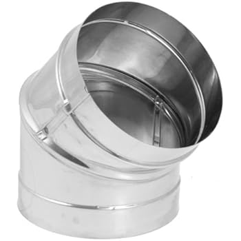 Duct Outlet 8" 45 Degree Adjustable Elbow - HVAC Duct Eblow 26 Gauge ...