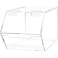 Amazon.com - Marketing Holders Candy and Ice Cream Toppings Bin Clear ...