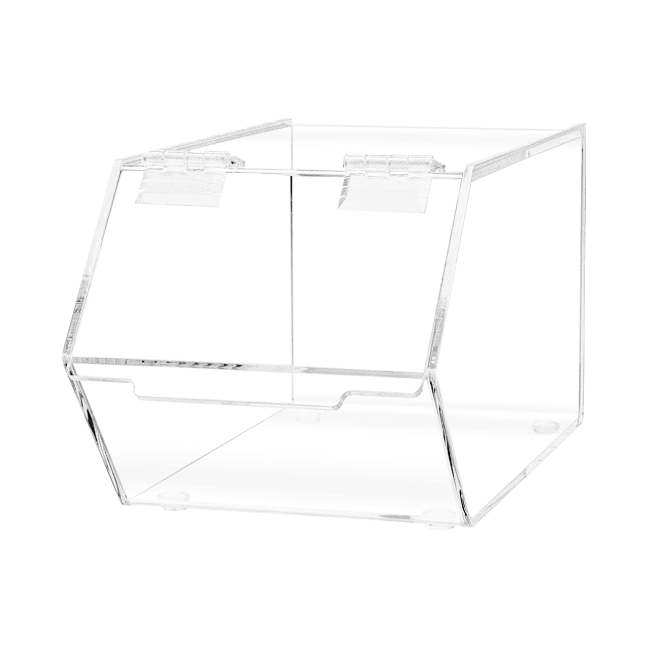 Marketing Holders Candy Bin 5” x 9" with Hinged Lid for Bakeries ...