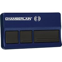 Chamberlain 953D 3-Button 315 Mhz Remote Control - Garage Door Remote ...