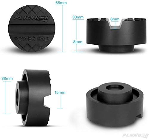 PLANGER Jack rubberen pad (ALLE MATEN) Power Pad - voor rangeerkrikken ...