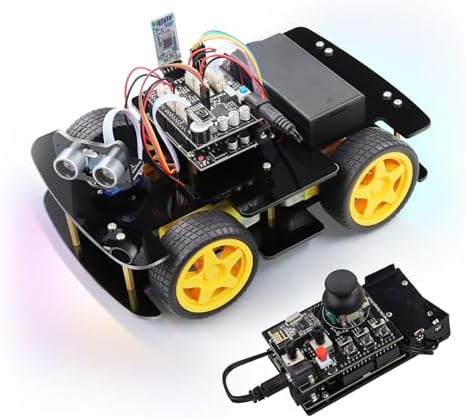 Freenove 4WD Car Kit with Remote (Compatible with Arduino IDE), Line ...