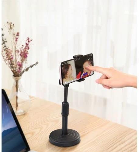 Mobile Stand 360 Degree Rotatable Stand, Office Mobile Mount, Height ...