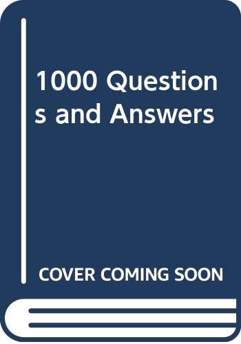 1000 Questions and Answers: 9780603551185: Amazon.com: Books