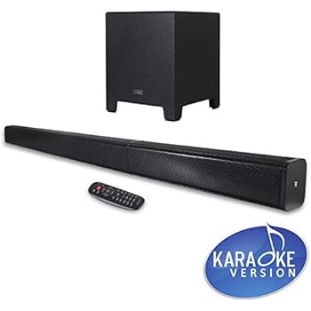 Amazon.com: Proscan 38-Inch Bluetooth Soundbar Speaker 2.1-Channel Home ...