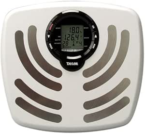 Amazon.com: Taylor 5572 BIA Body Fat Analyzer and Scale with 10 Memory ...
