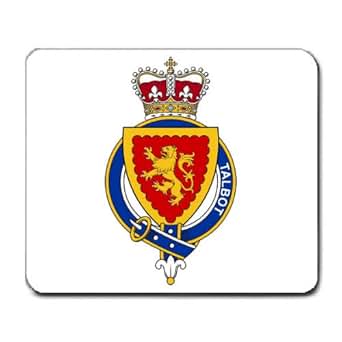 Amazon.com : Talbot Family Crest Coat of Arms Mouse Pad : Clothing