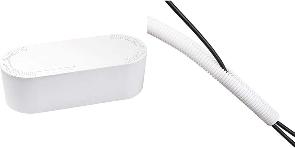 D-Line Cable Tidy Box Hide and Conceal Extension Blocks and Electrical ...