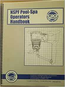 NSPF Pool-Spa Operators Handbook: National Swimming Pool Foundation ...