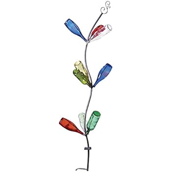 Amazon.com : Garden Bottle Tree Solar Lawn Stake : Garden & Outdoor