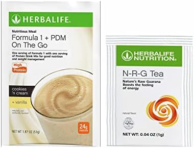 HERBALIFE N-R-G Nature's Raw Guarana Tea 5 Packets (1 g), Nature's Raw ...