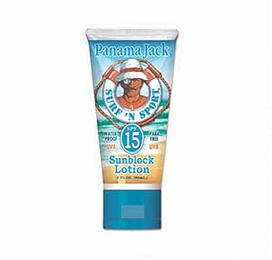 Amazon.com: Panama Jack Surf 'N Sport Sunblock Lotion, SPF 15, 3-Ounce ...