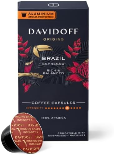 DAVIDOFF ORIGINS Brazil Coffee Capsules - 8/12 Intensity - 10 x Capsules - 55 g price in UAE ...