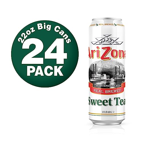 AriZona Sweet Tea - Big Can, 22 Fl Oz (Pack of 24) | Pricepulse