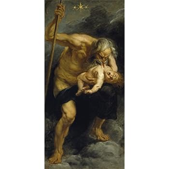 Amazon.com: Oil Painting 'Rubens Peter Paul Saturn Devouring His Son ...