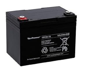 Golf trolley battery 33AH Yuasa YPC33-12. 1 Year Warranty: Amazon.co.uk ...