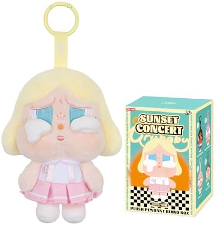 POP MART Crybaby Sunset Concert Plush Pendant - Random Pop Figure ...