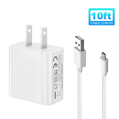 IBERLS DC 5V USB Micro Power Adapter, Replacement Wireless IP Security ...