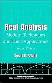 Real Analysis: Modern Techniques and Their Applications: Gerald B ...