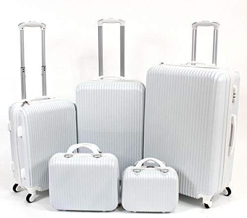 Limra Luggage Bags Set - 5 Pieces, White, Lma-58 price in Saudi Arabia ...