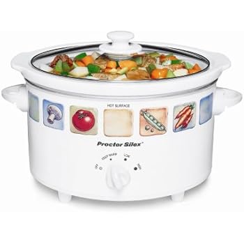 Amazon.com: Proctor Silex Oval Slow Cooker: Kitchen & Dining