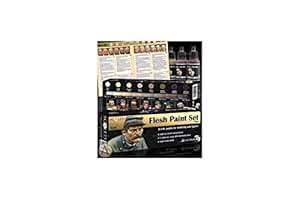 Amazon.com: Scale 75 Scale Color, Flesh Paint Set, Flesh Paint Set ...