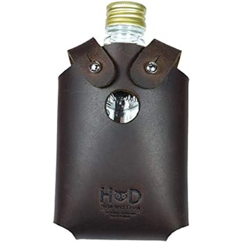 Amazon.com | Hide & Drink, Leather Flask Holder/Liquor/Bottle/Case ...