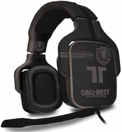 Call of Duty Black OPS ProGaming Analogue Headset: Amazon.co.uk: PC ...