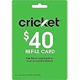 Amazon.com: Cricket Wireless - $40 Refill Card : Cell Phones & Accessories