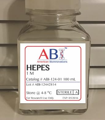 HEPES, 1M, 100 mL: Amazon.com: Industrial & Scientific