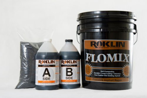 Flomix Flowable Asphalt Repair 5-Gal Kit: Amazon.co.uk: DIY & Tools