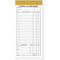 Amazon.com : Compact Material & Labor Records #230 4 1/4 x 8 1/4" by ...