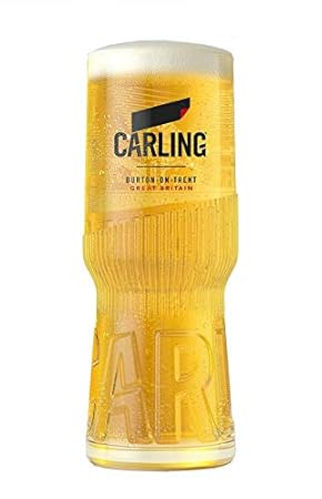 Personalised 1 Pint Carling Branded Lager Beer Glass With Gift Box ...