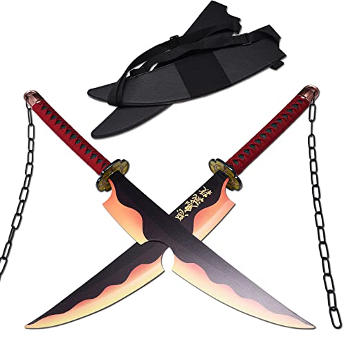 Douzoni Demon Slayer Cosplay Anime Swords, Handmade Katana Samurai ...