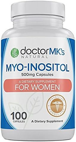 Amazon.com: Myo-Inositol for PCOS (100 Count) by Doctor MK's®, All ...