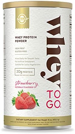 Solgar Whey To Go Protein Powder Strawberry,16 Oz price in UAE | Amazon ...