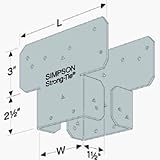 Simpson Strong Tie CC66 Column Cap, Brackets - Amazon Canada