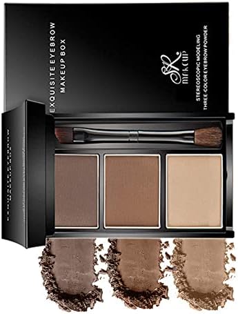 Eyebrow powder three-color eyebrow palette beauty contour eyebrow ...