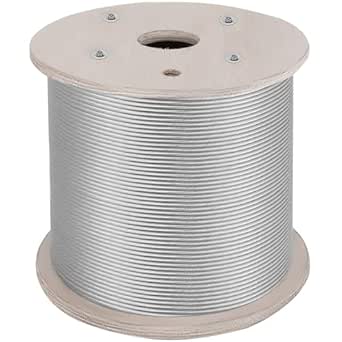 Stainless Steel 304 6x19 Wire Rope Cable, 2 to 8 mm (5 mm 50 miter ...