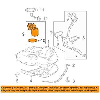 Amazon.com: General Motors 13589705, Electric Fuel Pump: Automotive