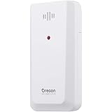 Oregon Scientific THN132N Wireless Temperature Sensor - White: Amazon ...