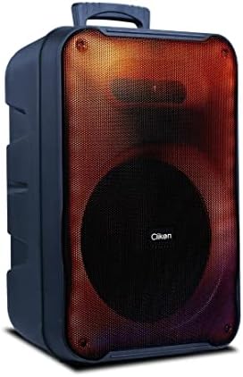 Clikon Portable Rechargeable Bluetooth Speaker with Mic, 12-inch Woofer ...